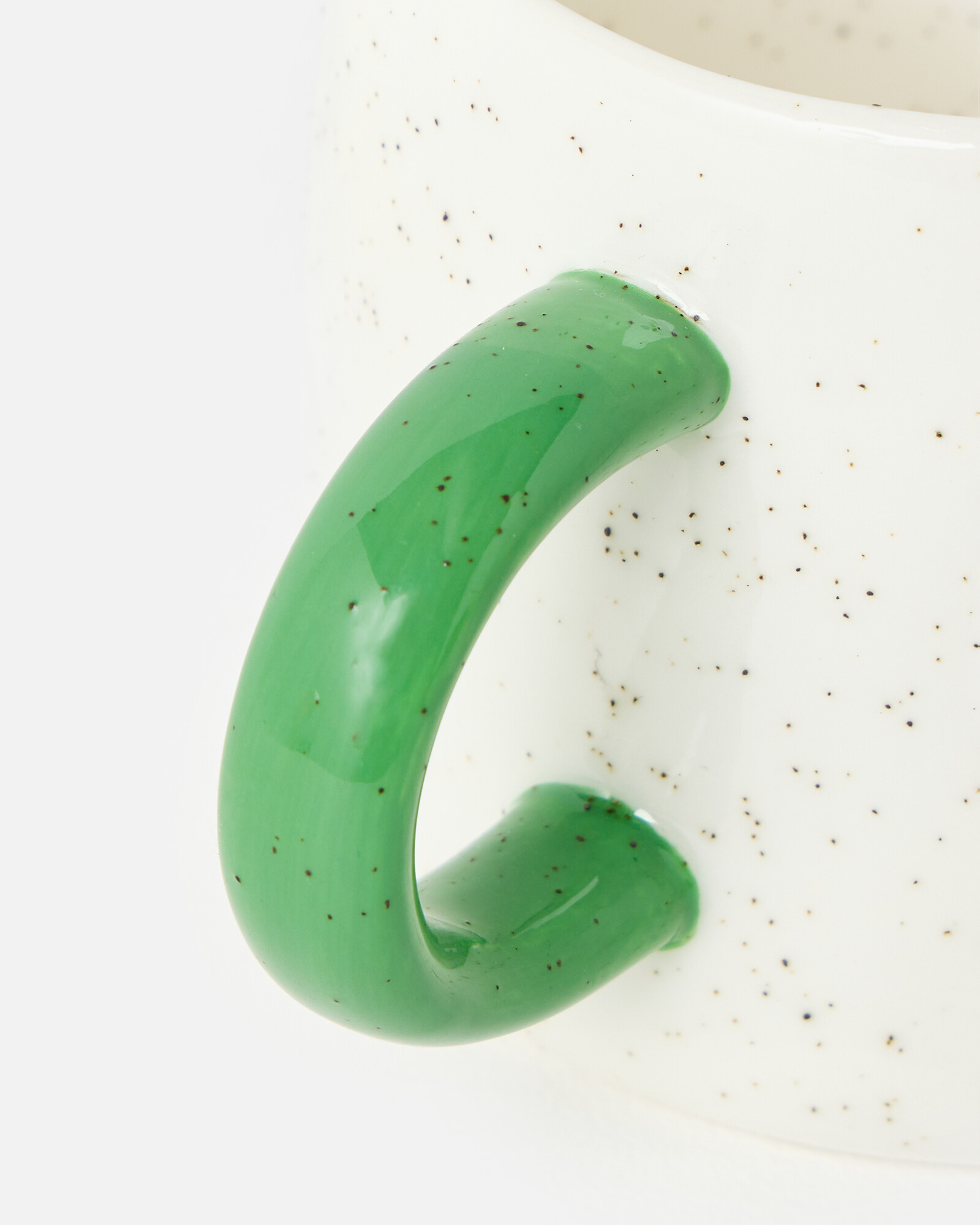 Hola Speckled Wave Ceramic Mug | Oliver Bonas