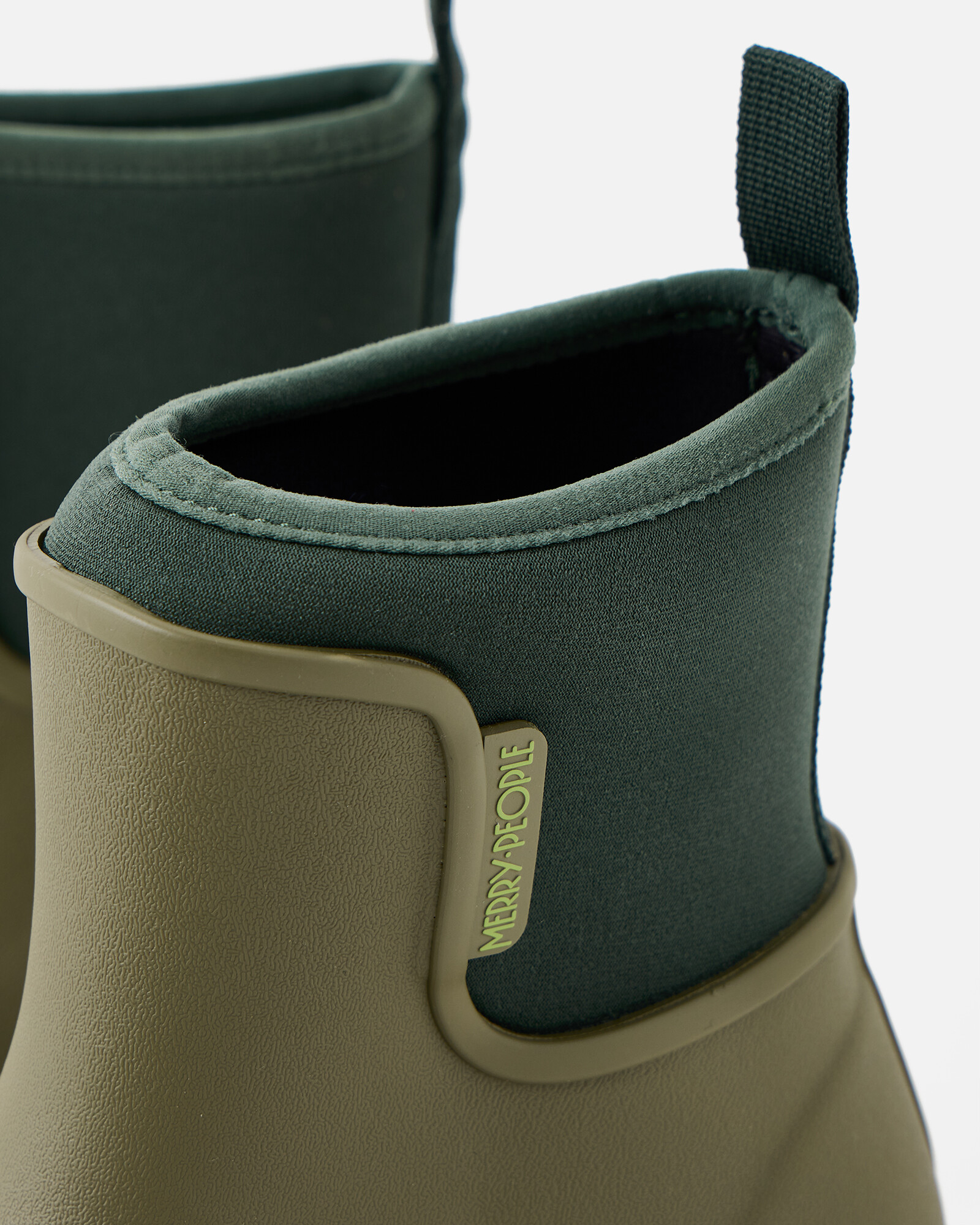 Merry People Khaki Green Tully Ankle Wellington Boots | Oliver Bonas