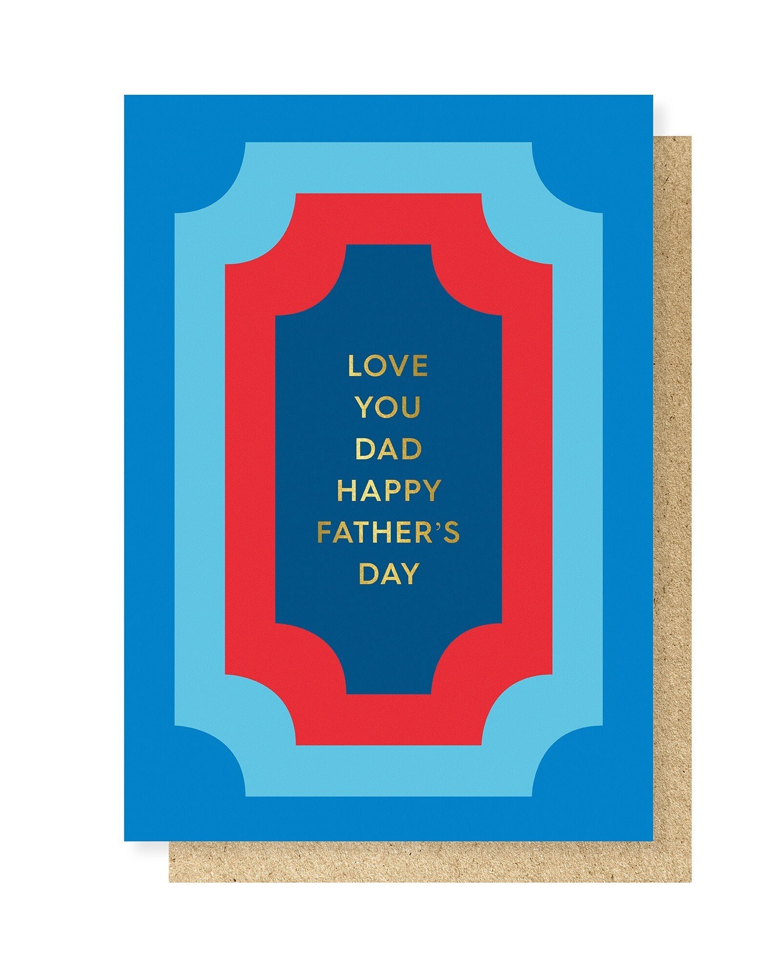 Love You Dad Father's Day Card | Oliver Bonas