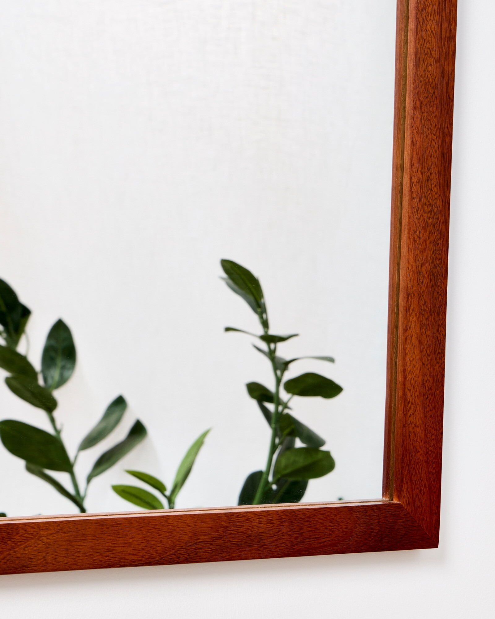 Wiggle Wooden Large Mirror | Oliver Bonas