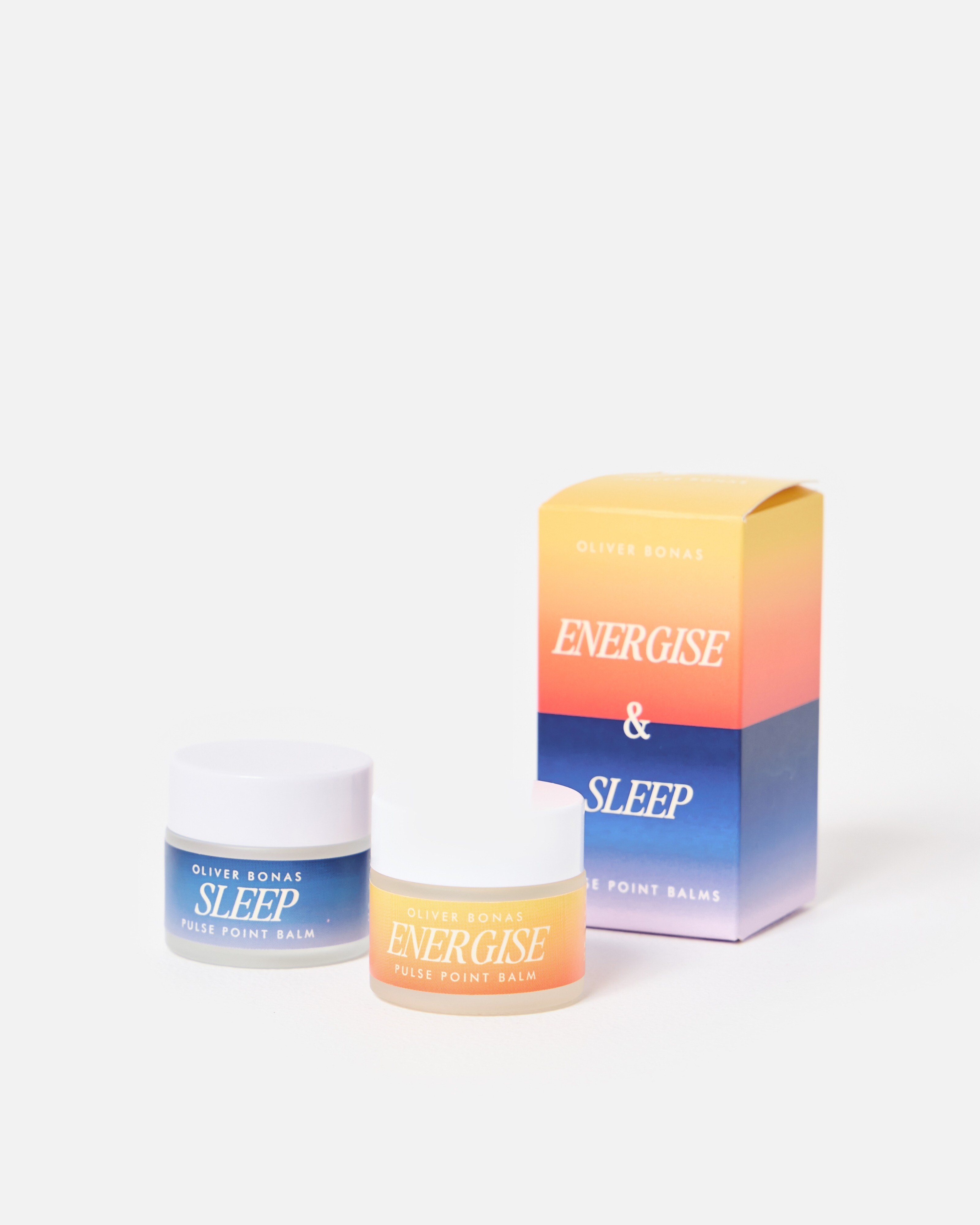 Energise & Sleep Pulse Point Balms Set of Two | Oliver Bonas IE