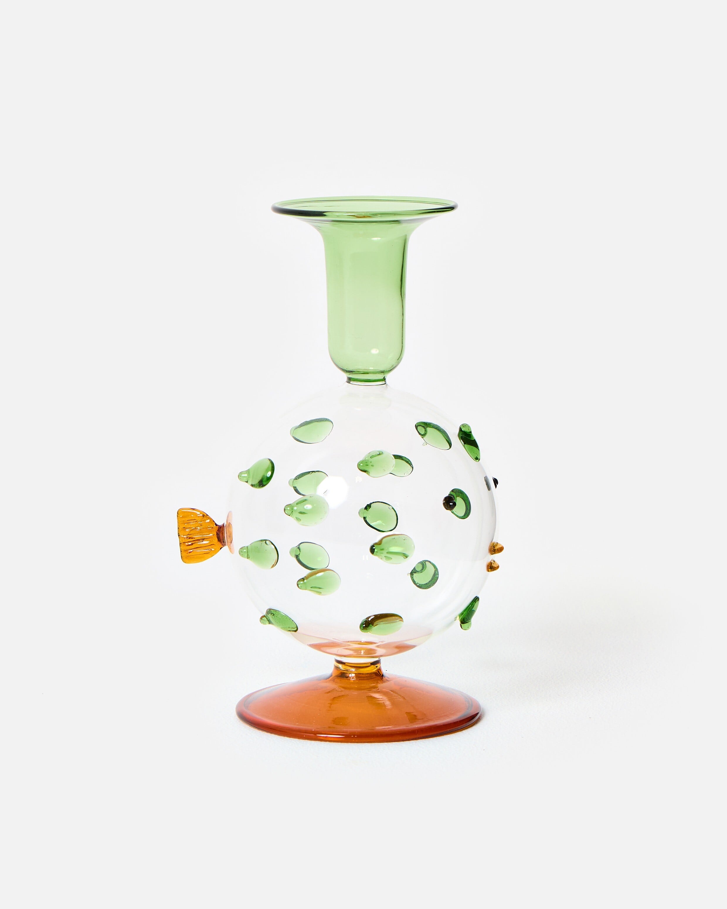 Puffer Fish Glass Candle Holder | Oliver Bonas