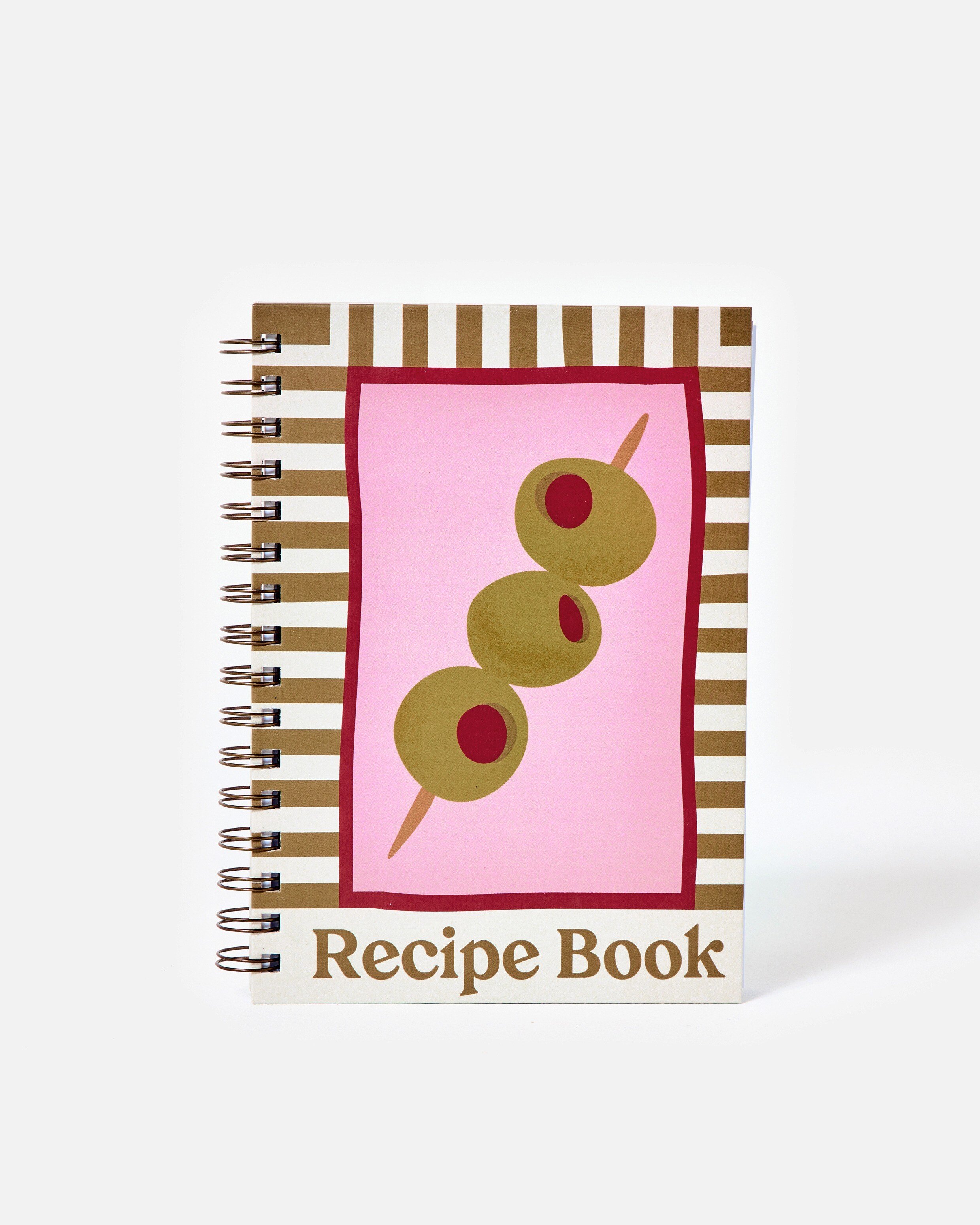 Yop & Tom Olives A5 Recipe Journal | Oliver Bonas