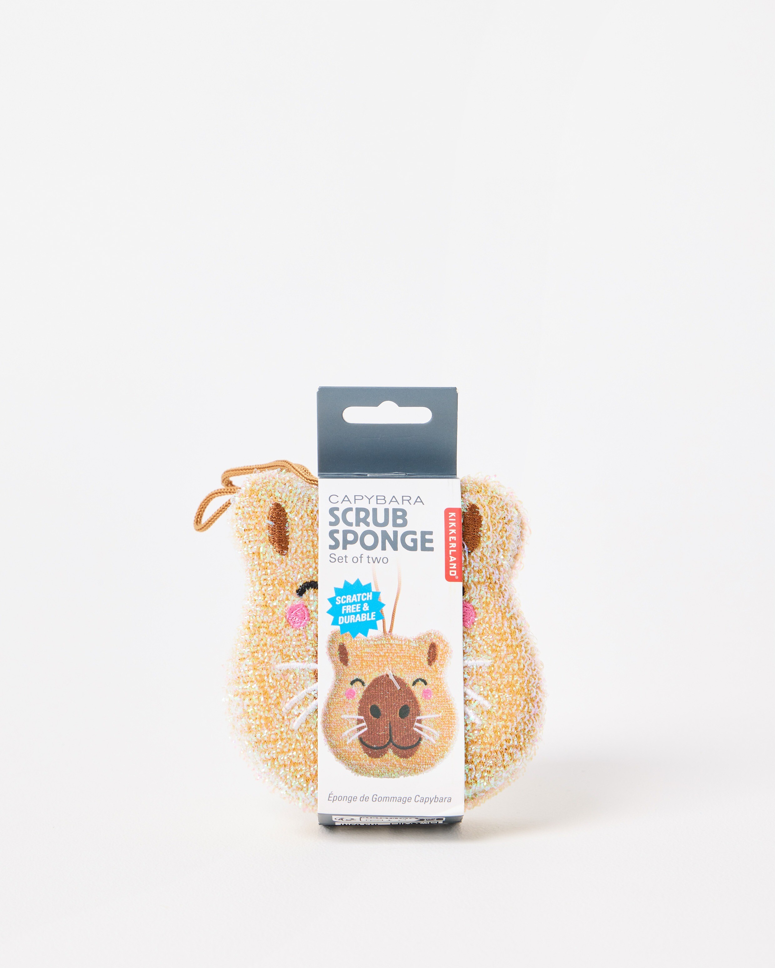 Capybara Scrub Sponges Set of Two | Oliver Bonas IE