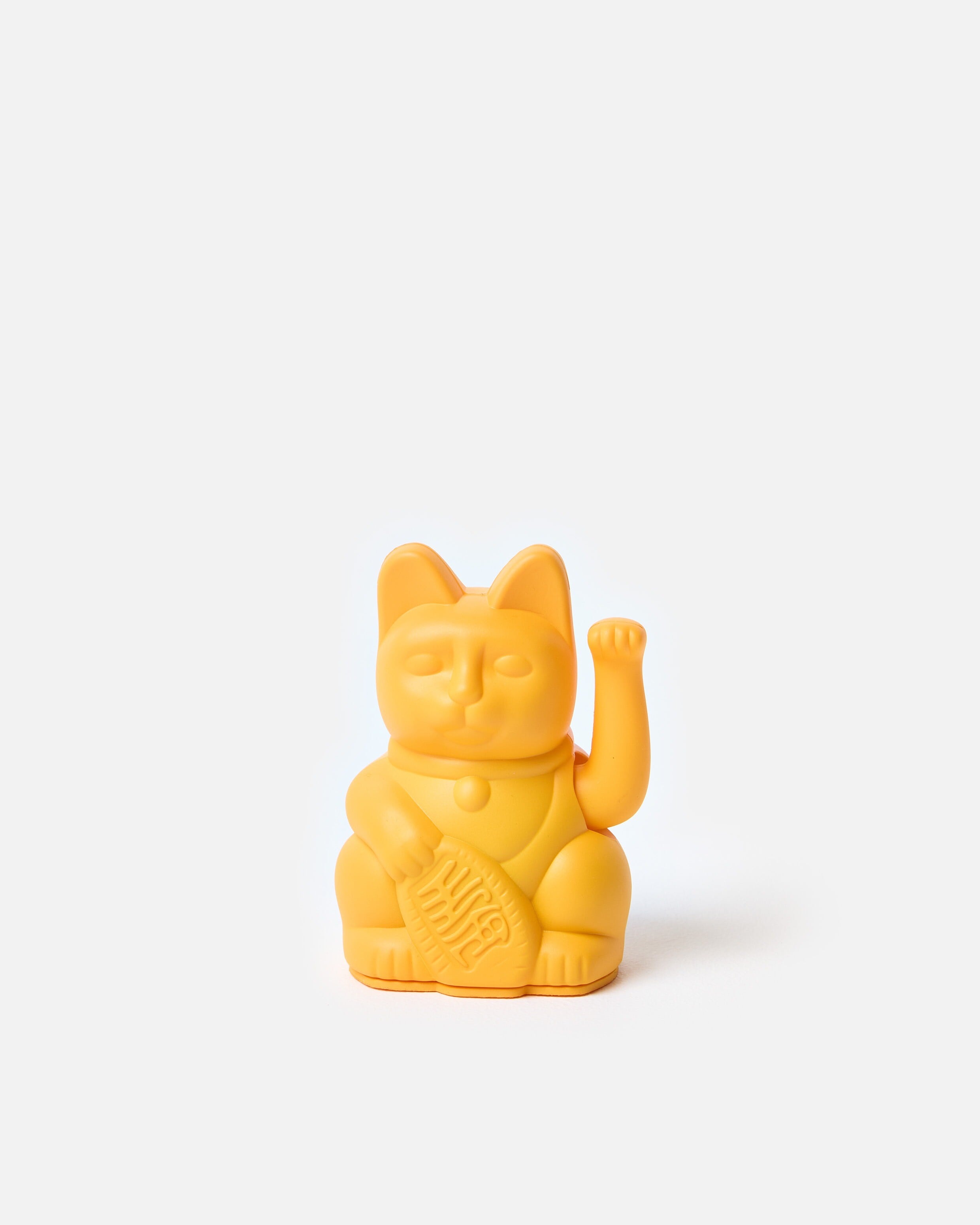 Yellow Maneki Neko Beckoning Cat | Oliver Bonas