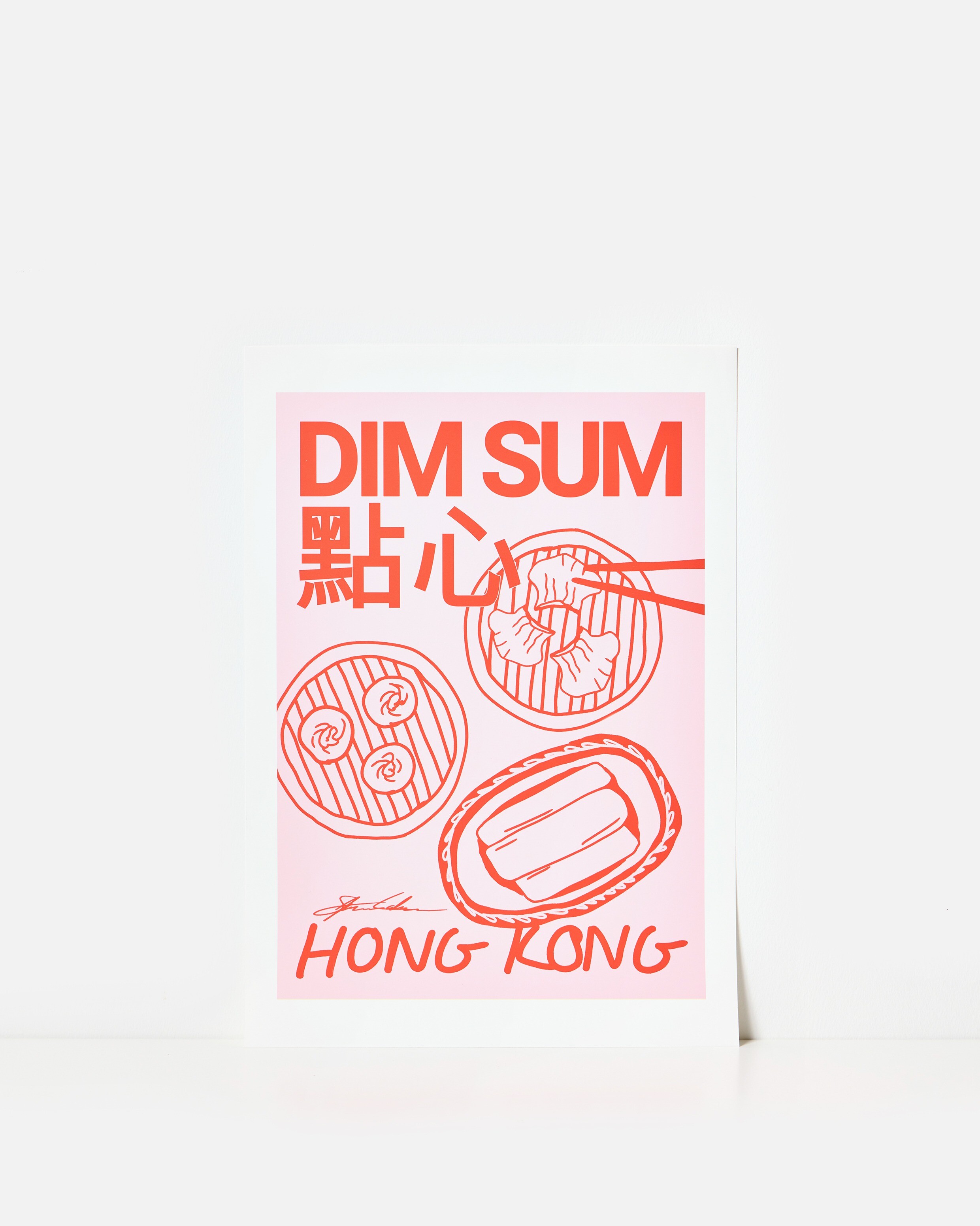 Dim Sum Wall Art Print | Oliver Bonas
