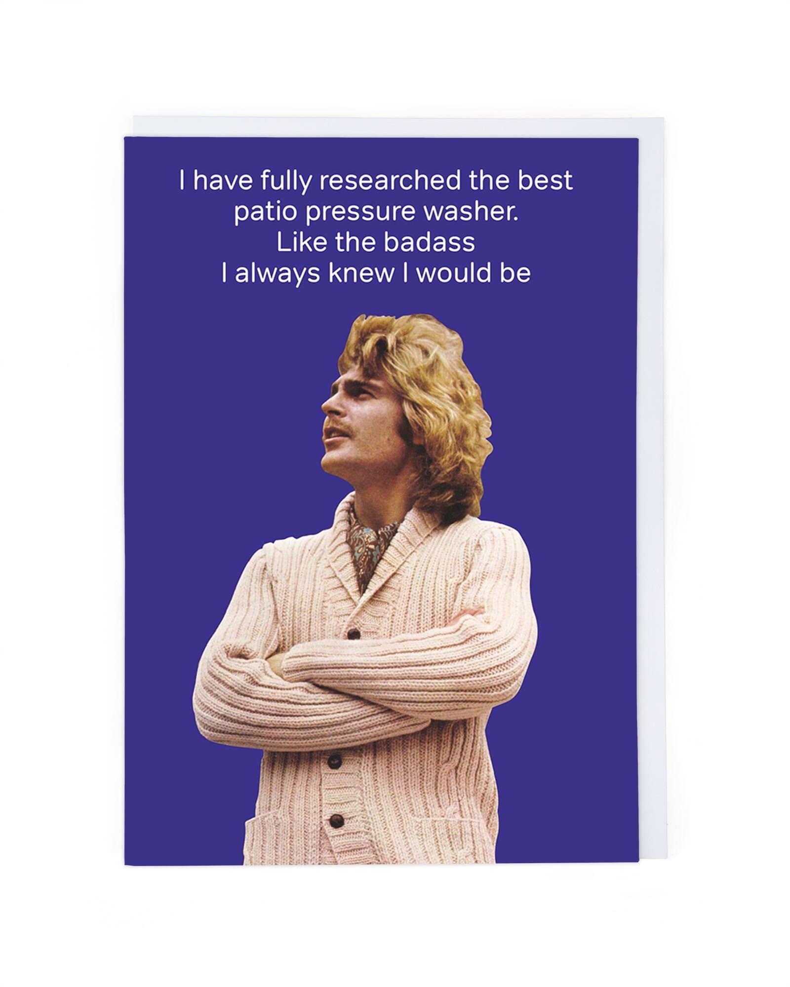 Pressure Washer Funny Card | Oliver Bonas