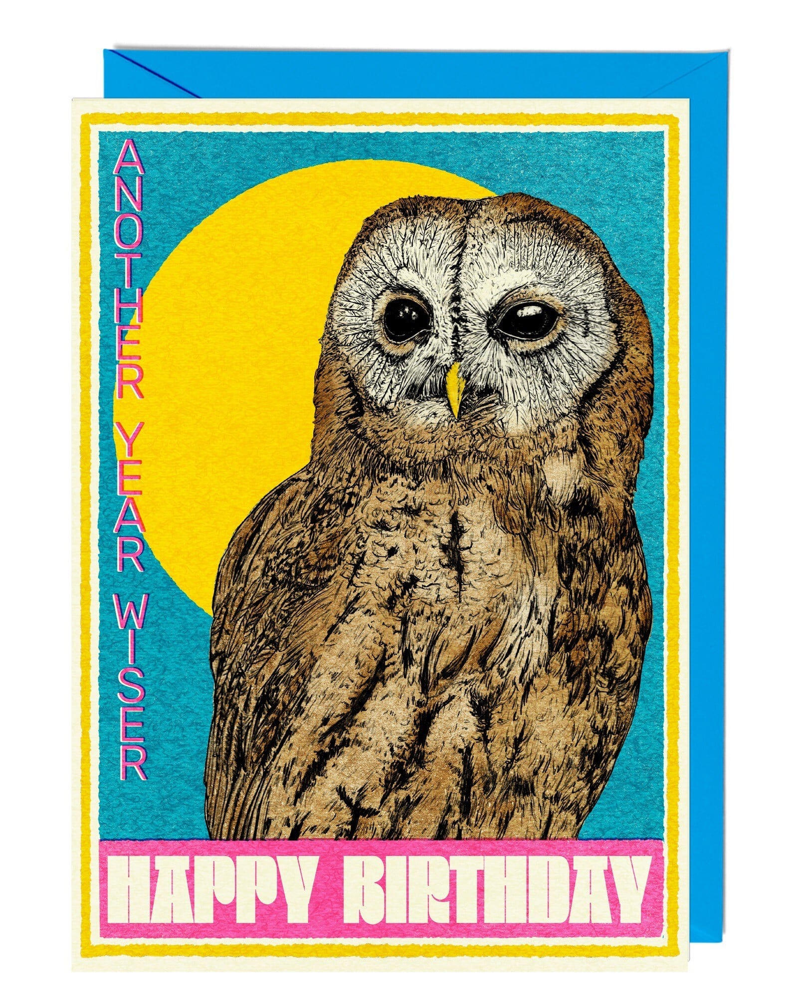 Another Year Wiser Birthday Card | Oliver Bonas