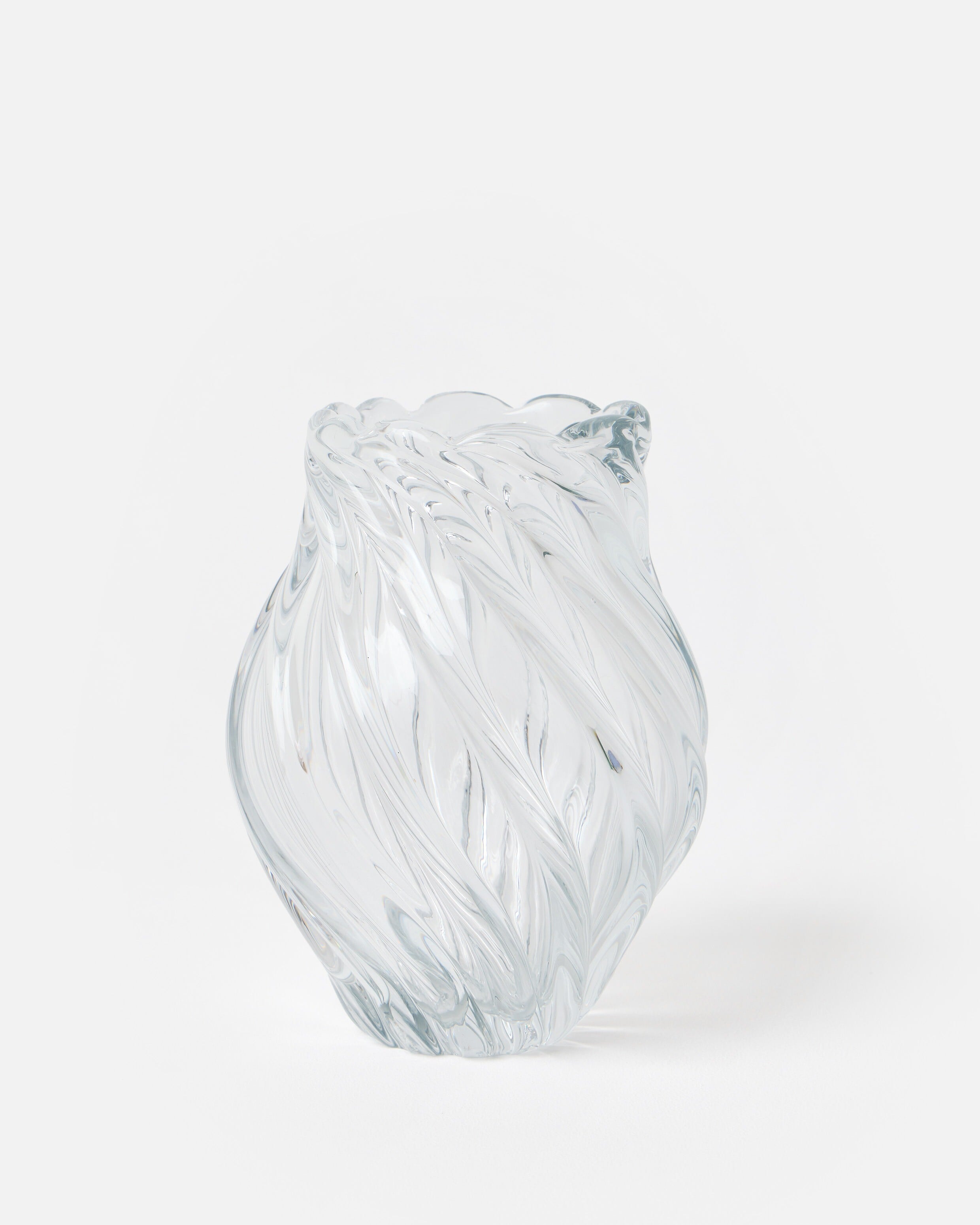 Basa Clear Glass Vase | Oliver Bonas