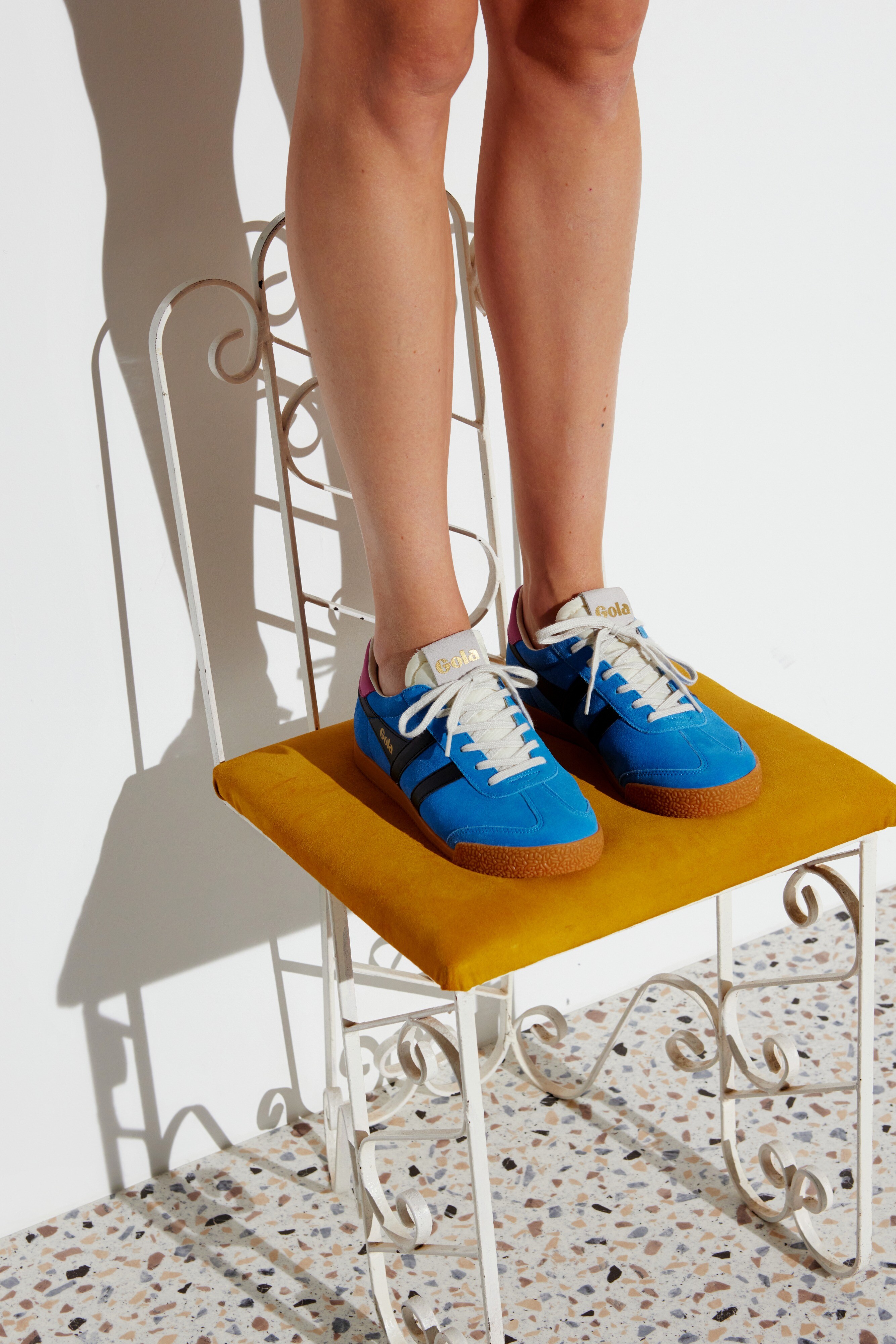 Gola Elan Santorini Blue Trainers | Oliver Bonas