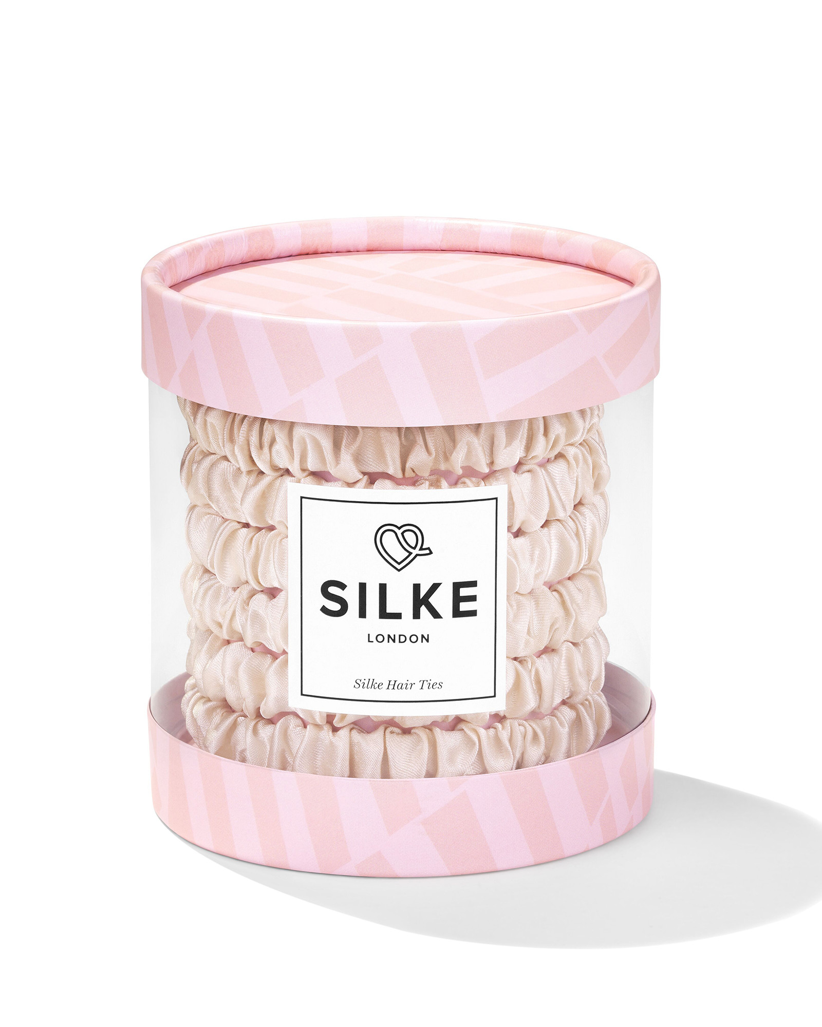 SILKE London Coco Silk Hair Ties Set of Six | Oliver Bonas