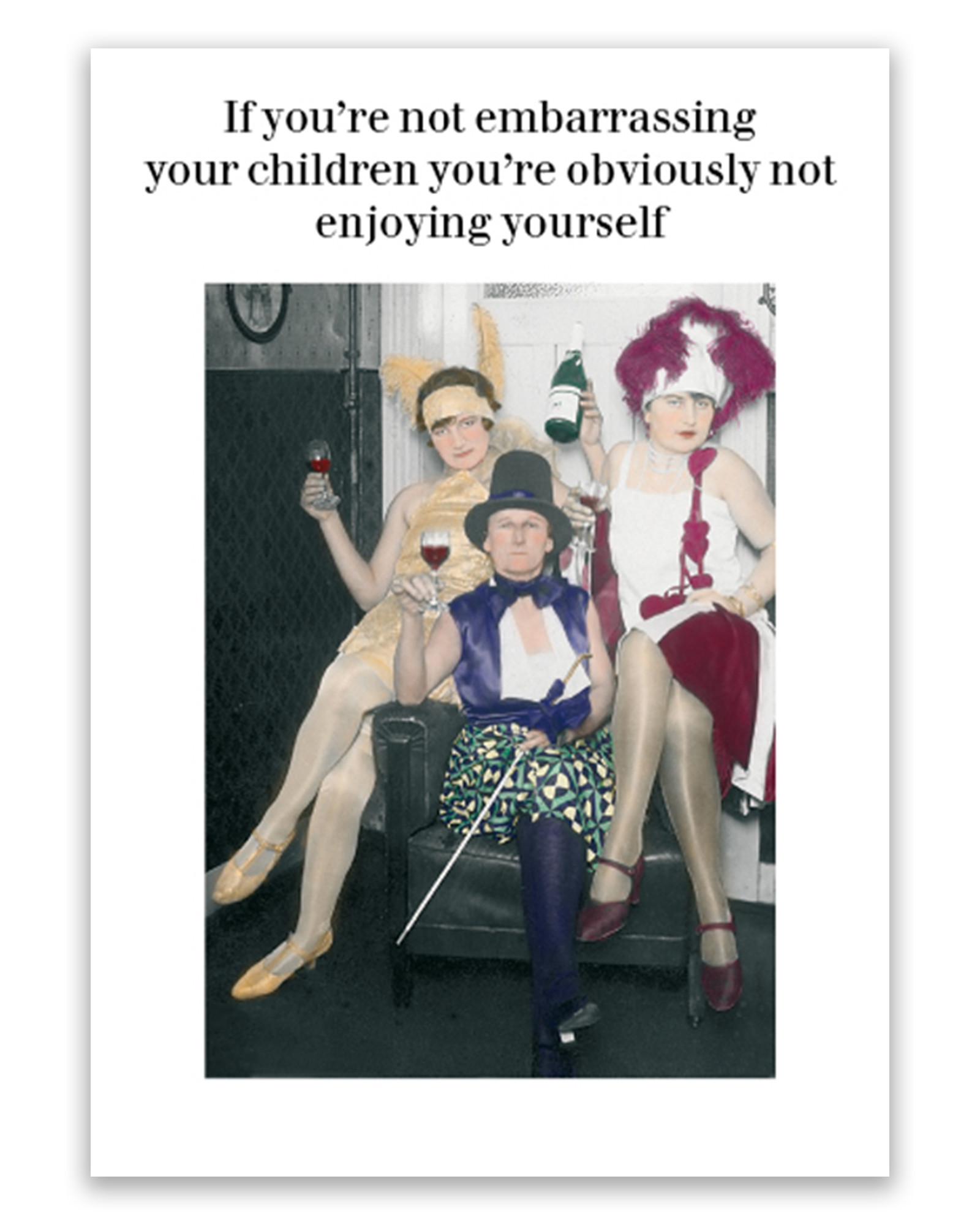 Funny Embarrassing Your Children Card | Oliver Bonas