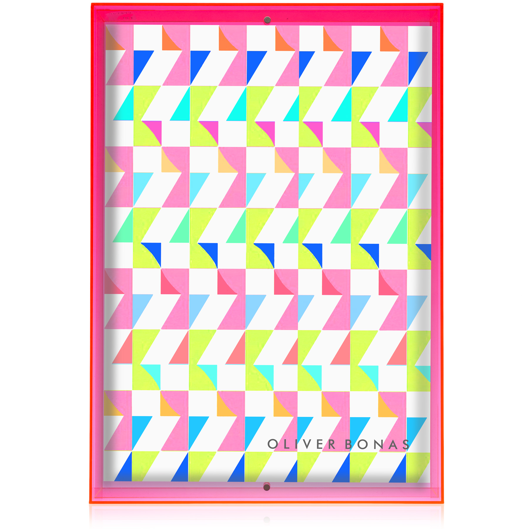 Acrylic Neon Block Wall Frame | Oliver Bonas