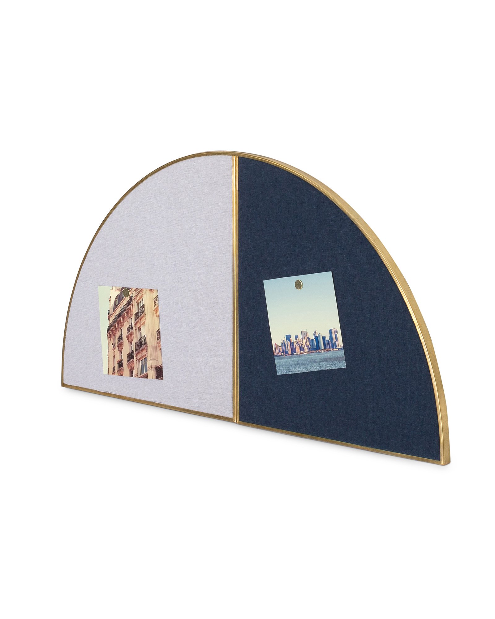 Semi Circle Linen Photo Pin Board | Oliver Bonas