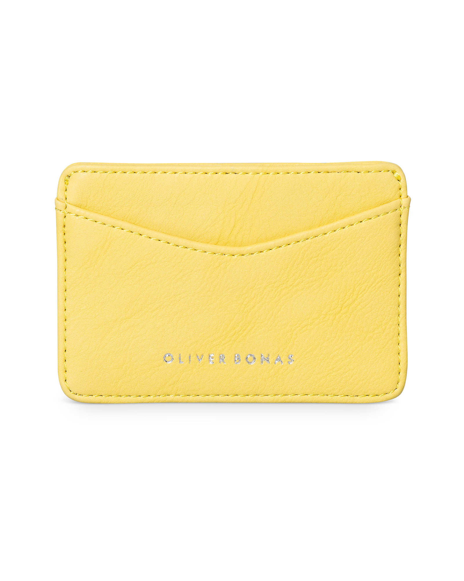Fleur Yellow Card Holder | Oliver Bonas
