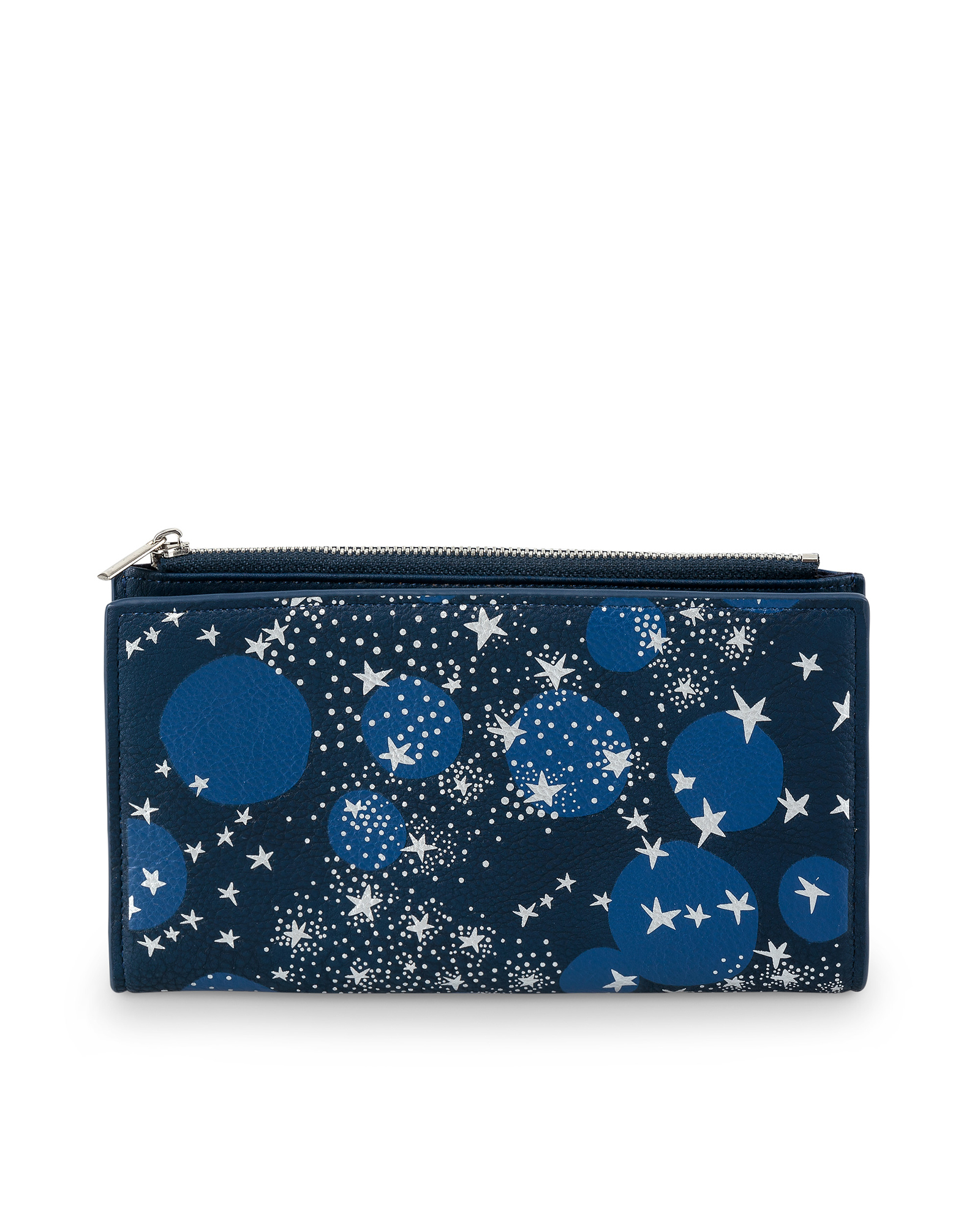 Galactic Blue Fold Out Purse | Oliver Bonas