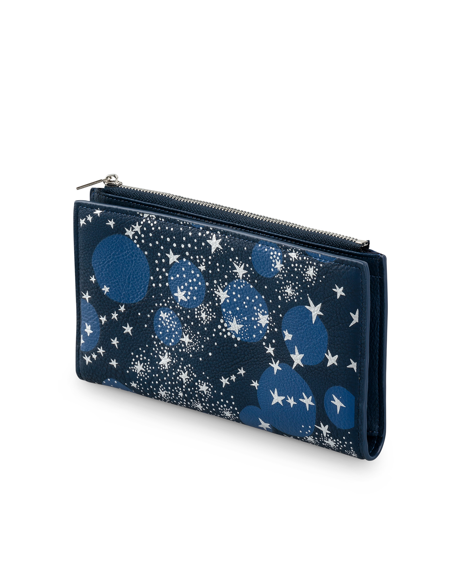 Galactic Blue Fold Out Purse | Oliver Bonas