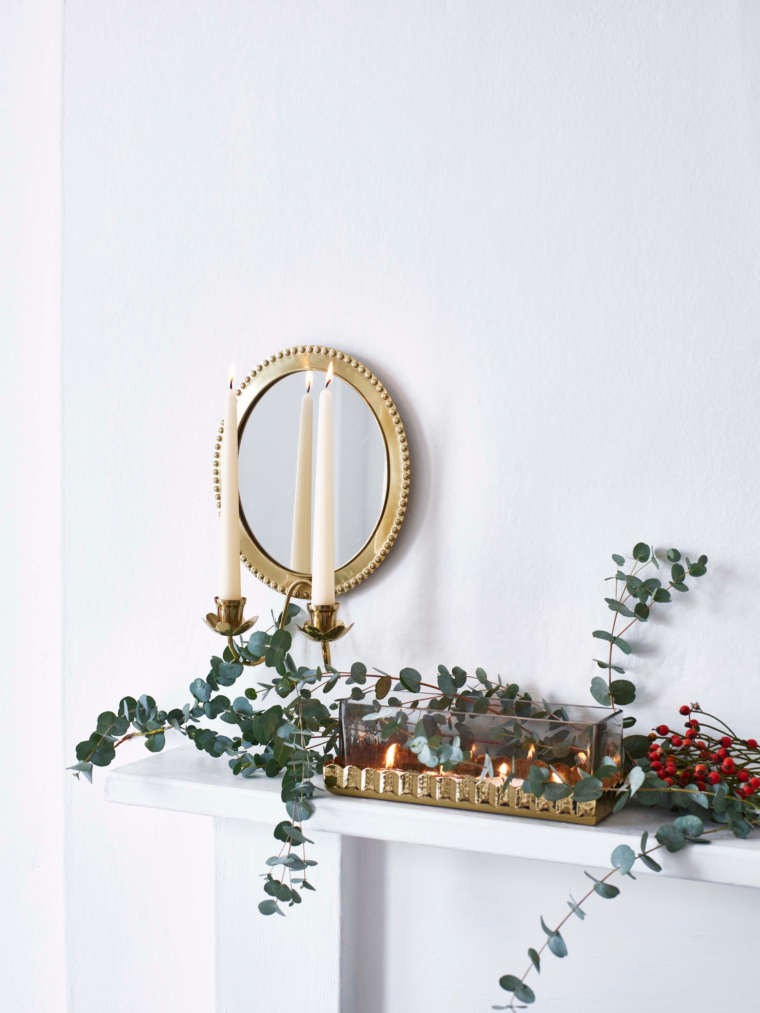 Alma Gold Metal & Glass Multi Tealight Holder | Oliver Bonas