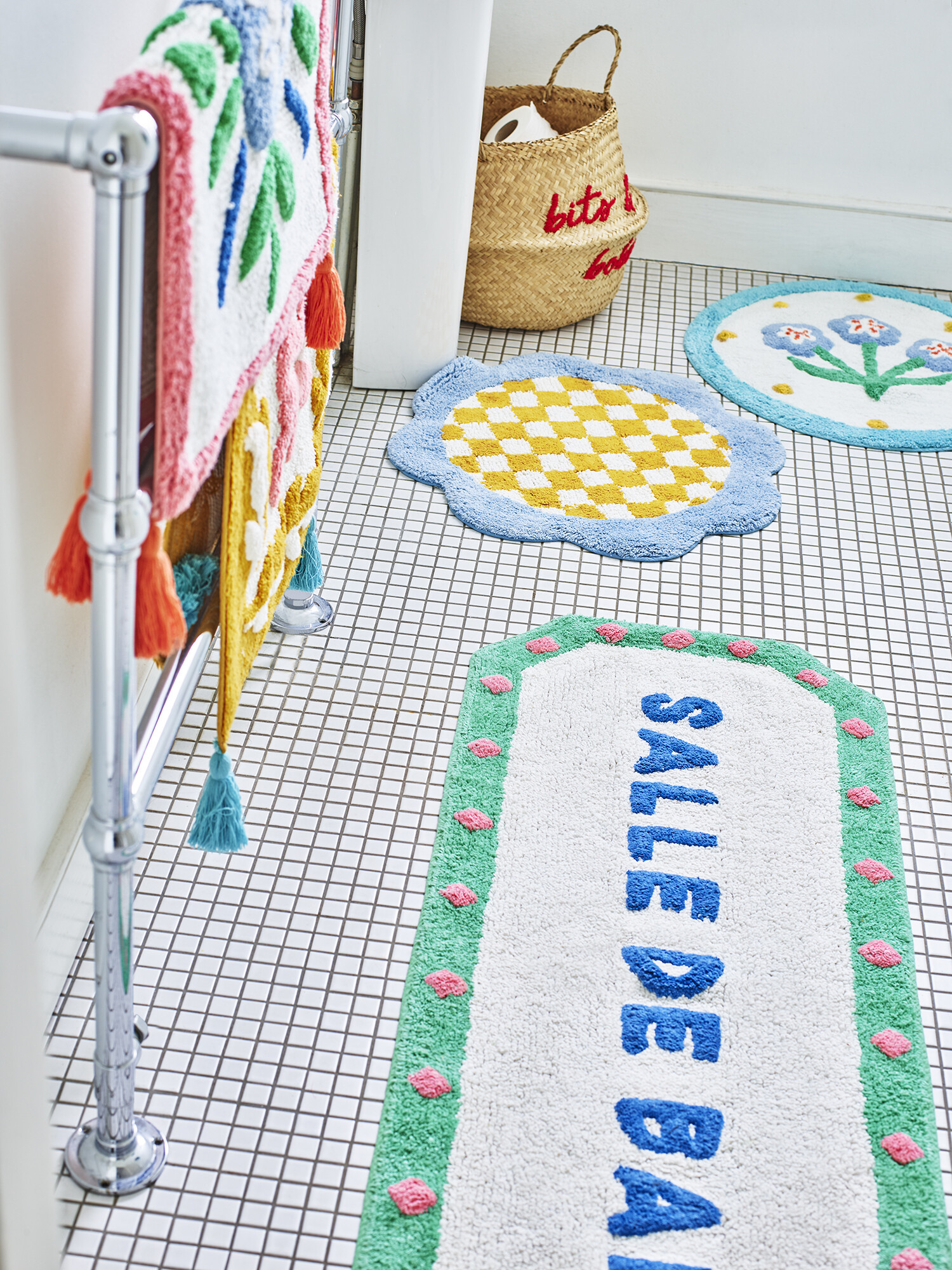 Salle de Bain Bath Mat Runner | Oliver Bonas