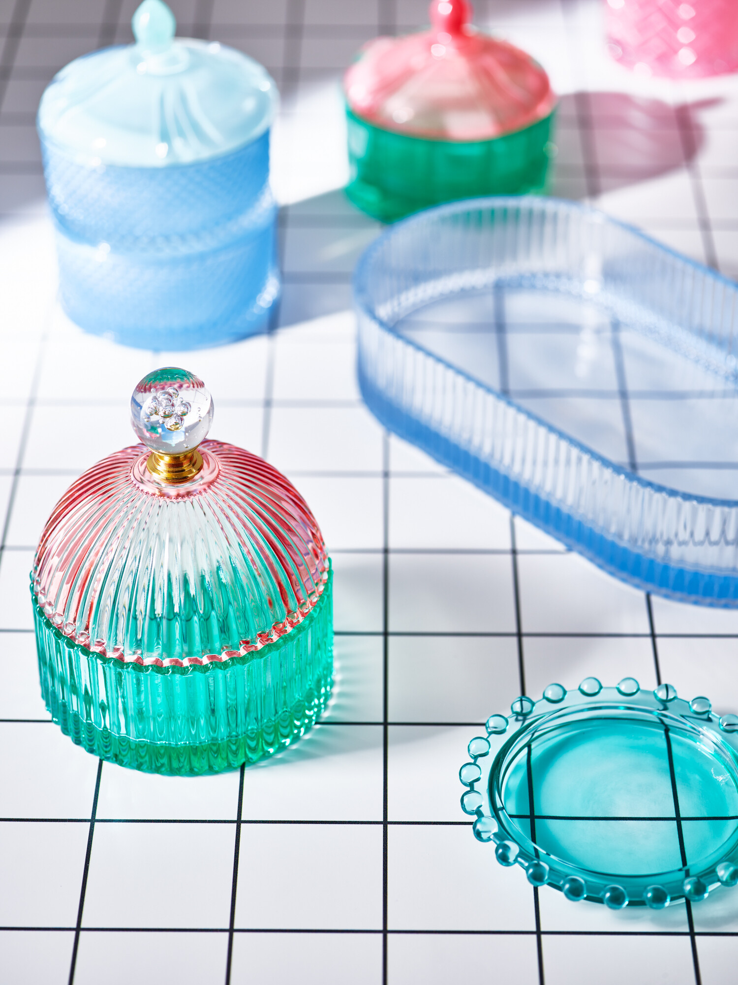 Glass Trinket Dishes | Oliver Bonas