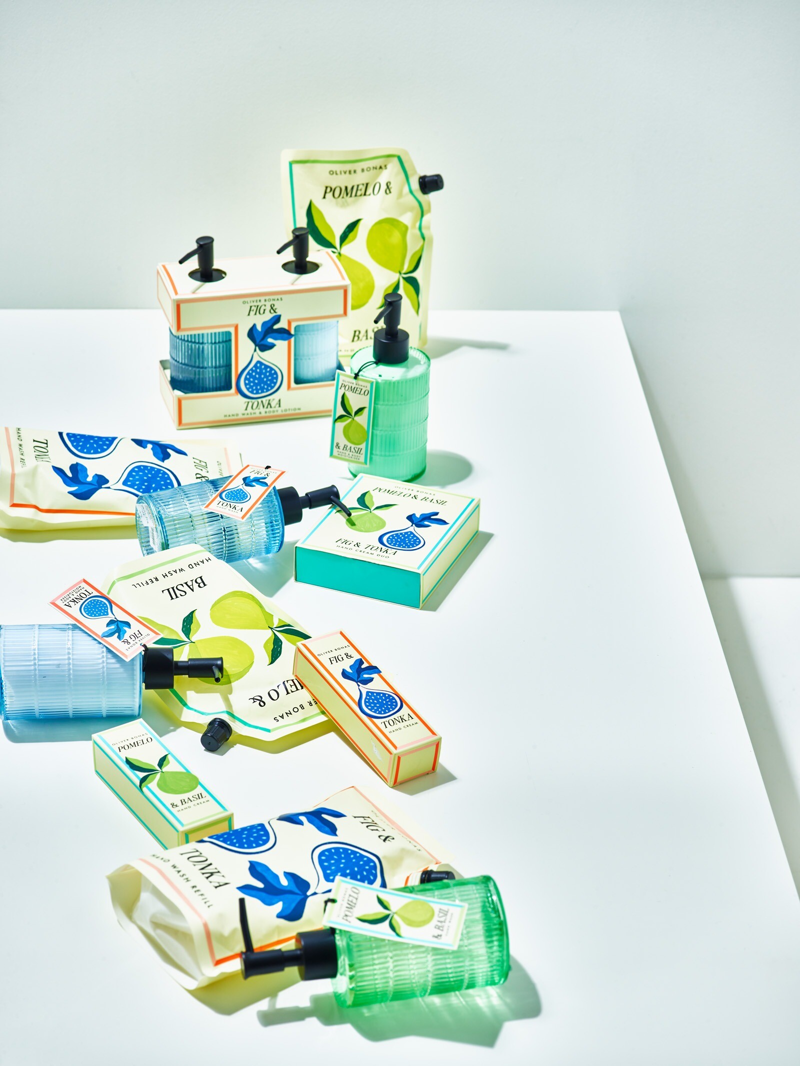 Fig & Tonka Bean Scented Hand Wash & Moisturiser Gift Set | Oliver Bonas IE