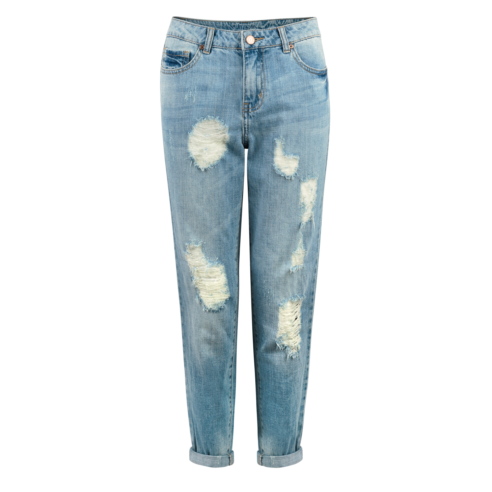 Distressed Boyfriend Jeans | Oliver Bonas
