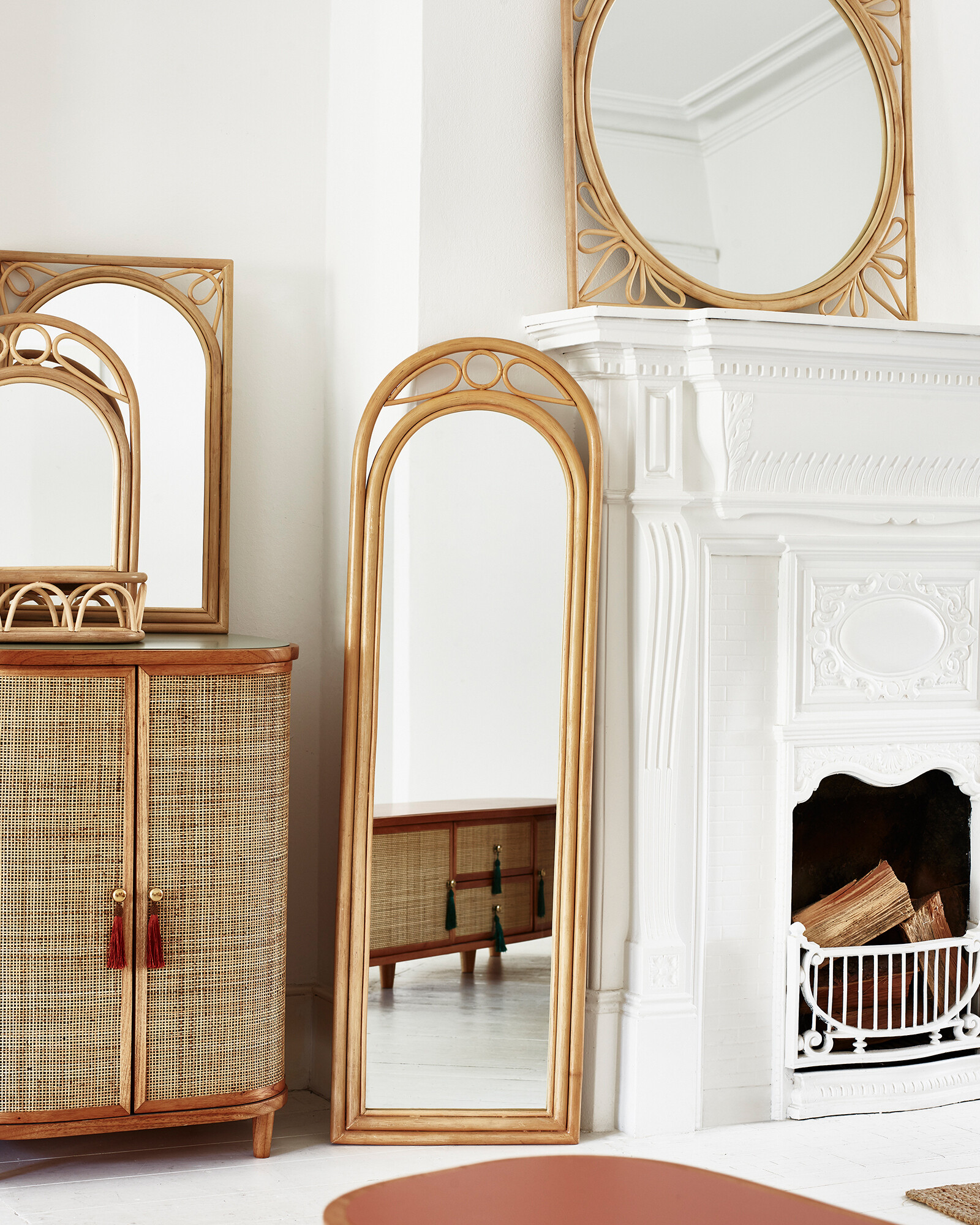 Renée Rattan Tall Full Length Mirror | Oliver Bonas