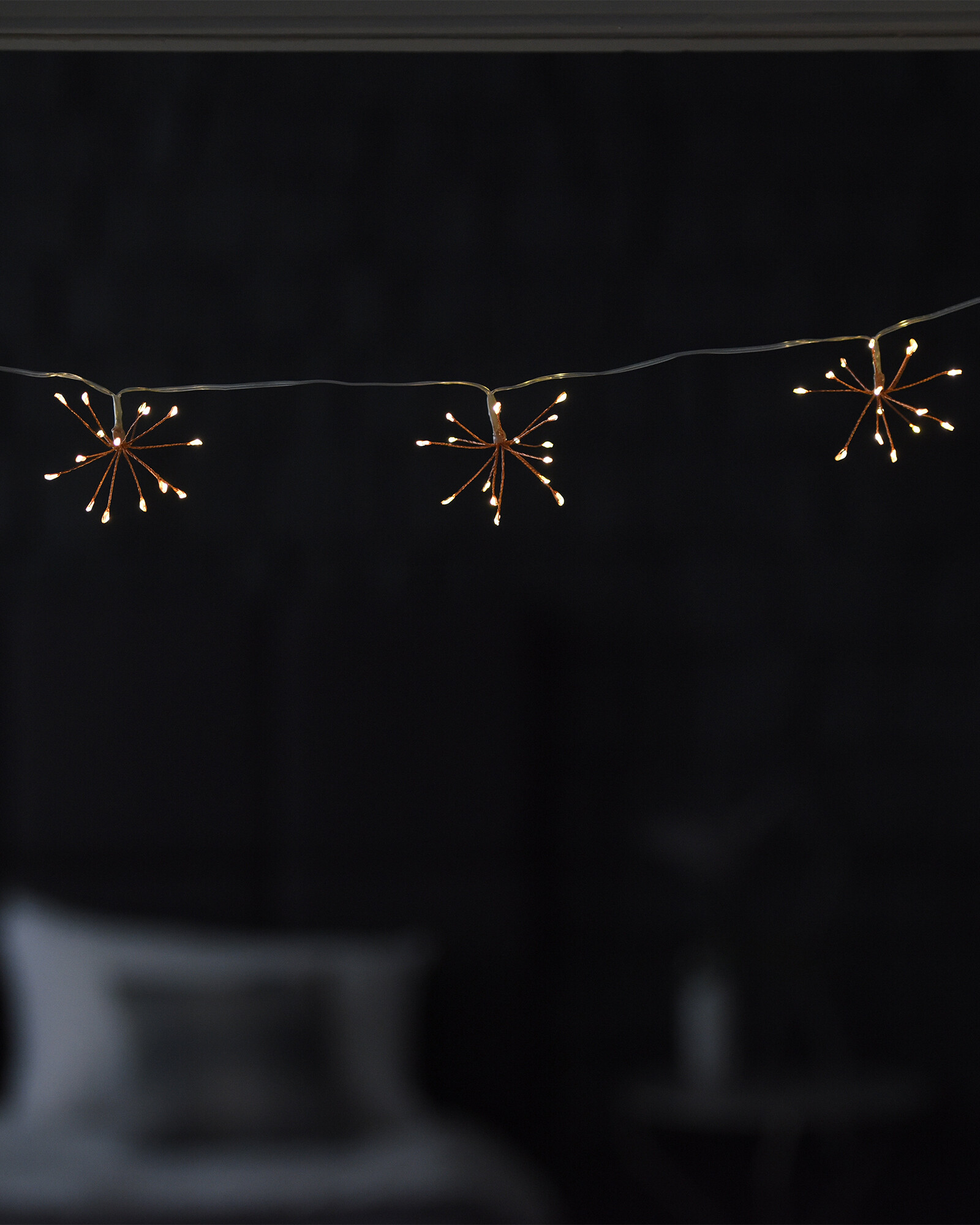 Starburst Silver LED Garden String Lights | Oliver Bonas