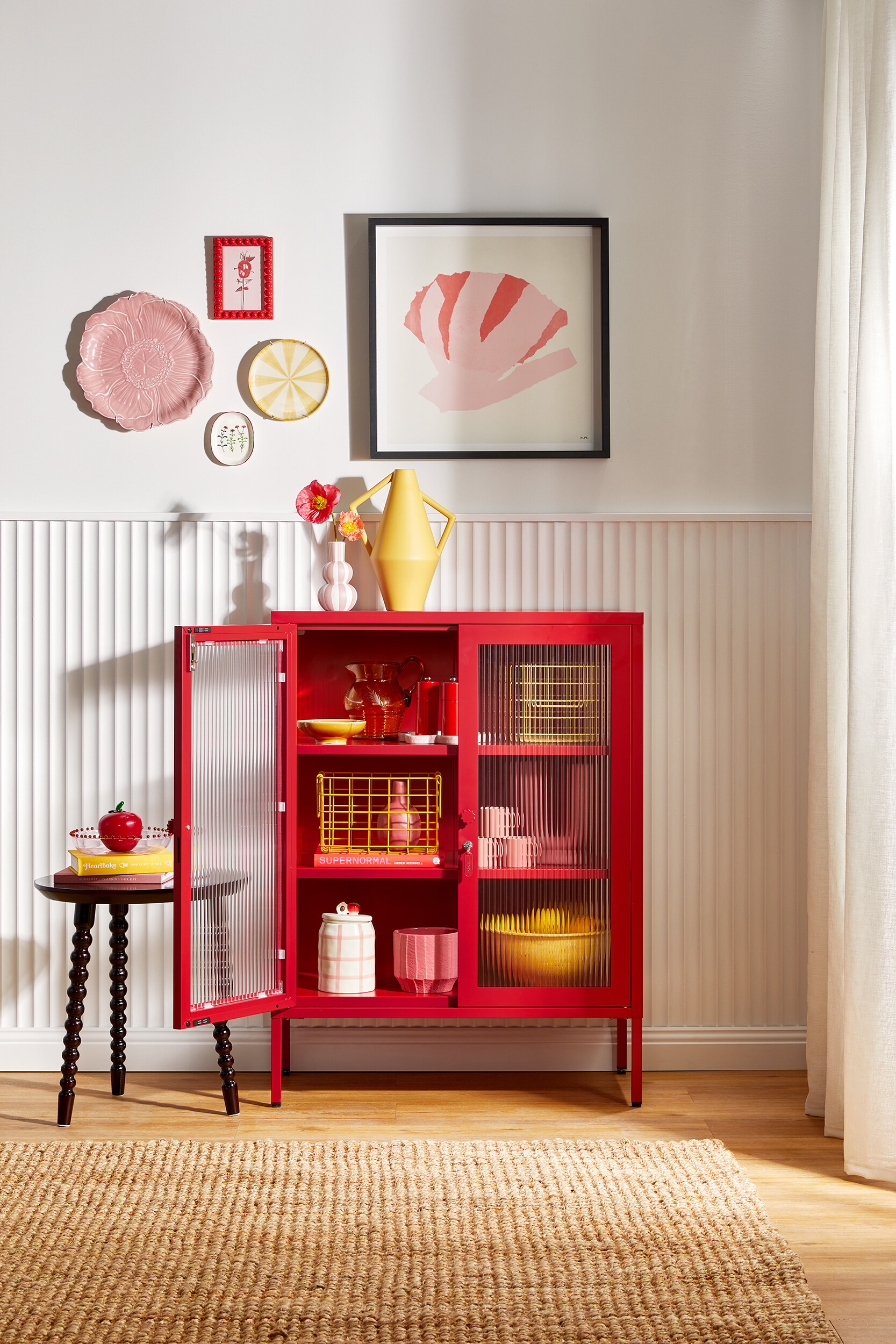 Mustard Made The Mixer Poppy Storage Cabinet | Oliver Bonas