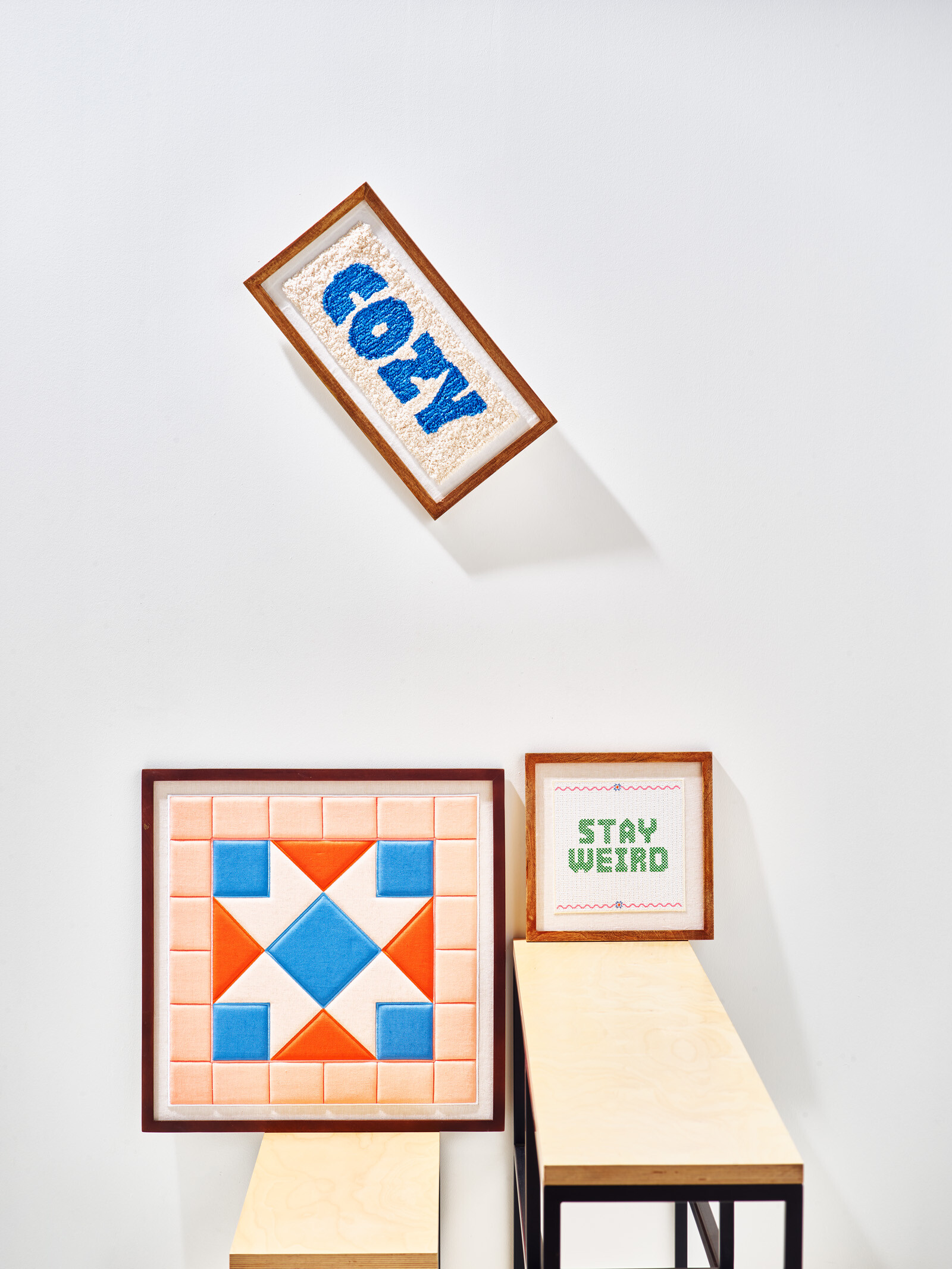 Cozy Tufted Framed Wall Art | Oliver Bonas