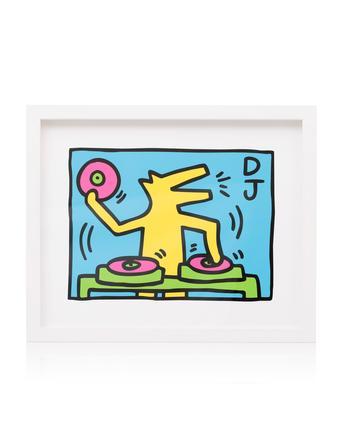 Keith Haring Dog Dj