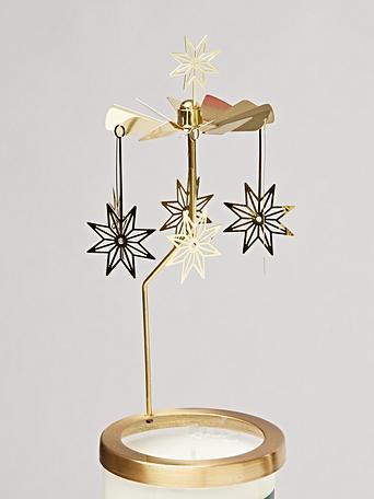 Star Pink Rotary Candle Spinner Extra Large | Oliver Bonas