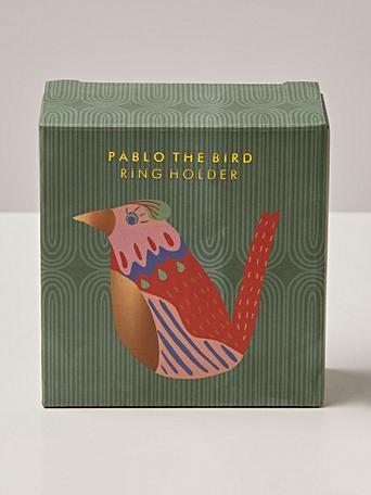 Pablo Bird Multicoloured & Gold Ceramic Ring Holder | Oliver Bonas