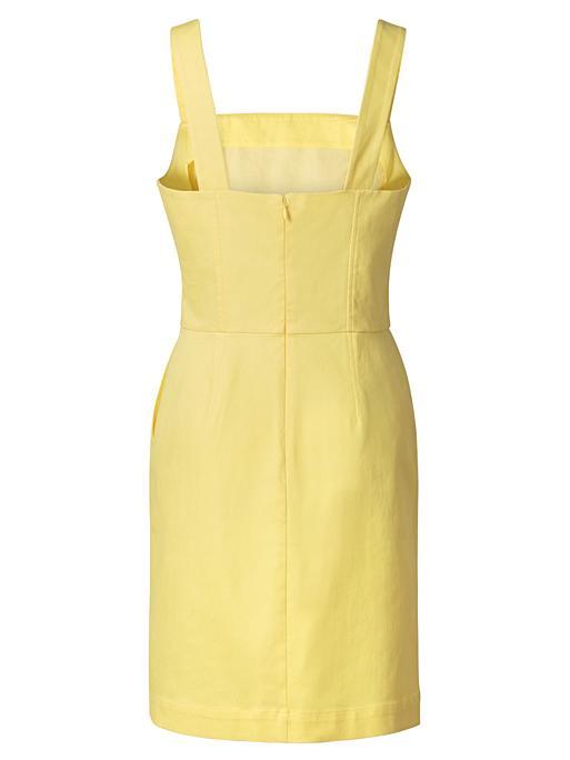 Structured Yellow Mini Dress | Oliver Bonas