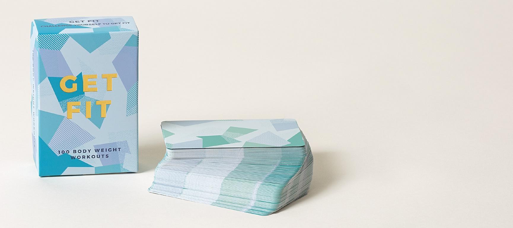 Get Fit Workout Cards | Oliver Bonas