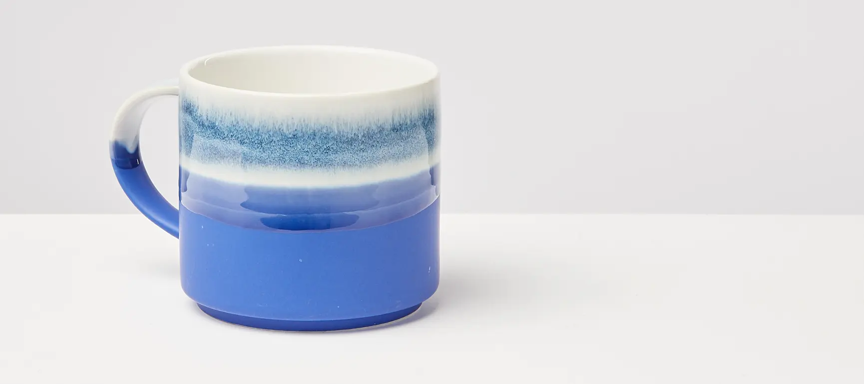 Lorena Blue Ceramic Mug | Oliver Bonas