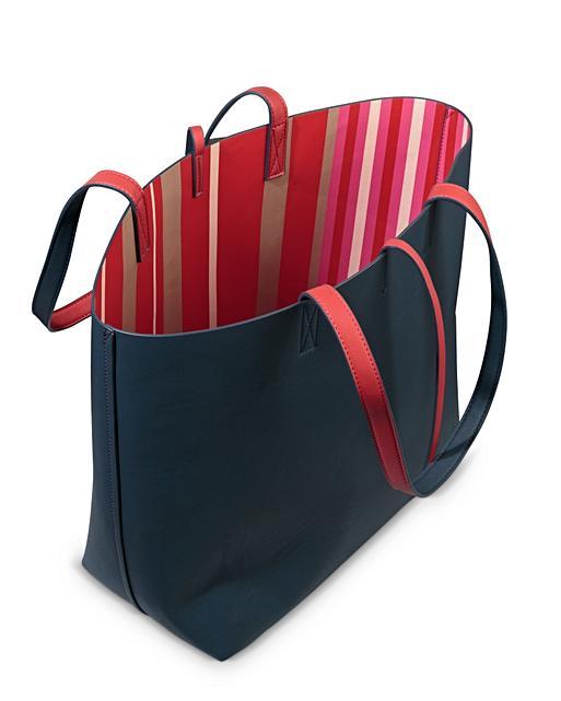 Olivia Striped Reversible Tote Bag | Oliver Bonas