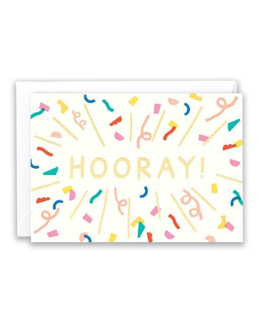 Hooray Birthday Card | Oliver Bonas