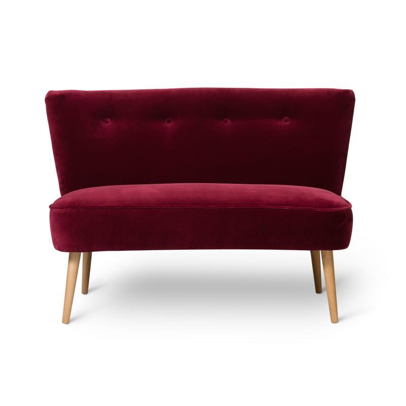 Small Sofas Slim 2 Seater Settee Loveseat Snuggler Chair Large Armchairs